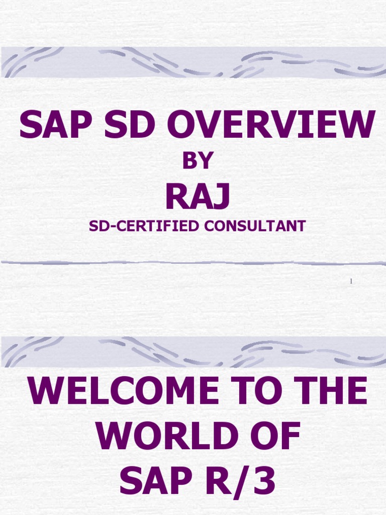 SAP-DEMO - SD Module | PDF