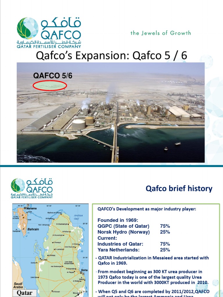 QAFCO | PDF | Urea | Industries