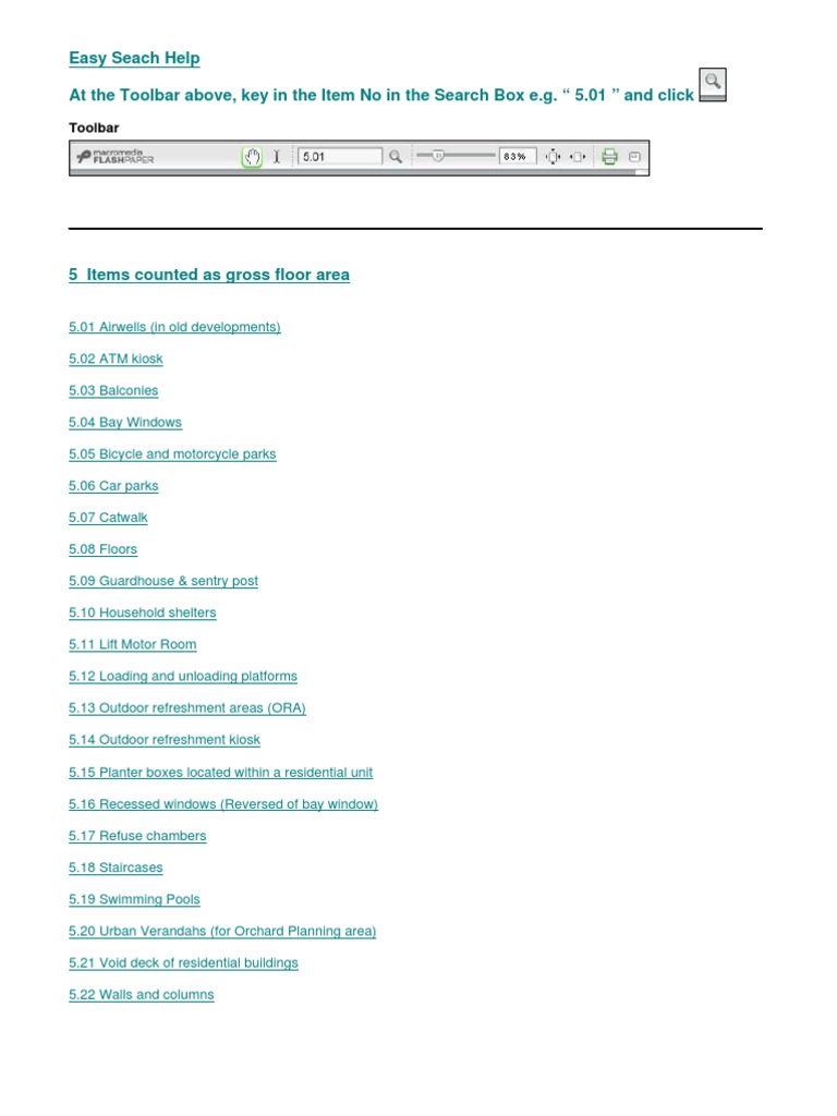 GFA Definition Part 1 | PDF | Architectural Elements | Building Engineering