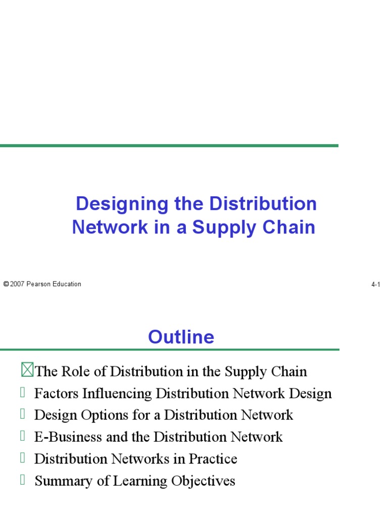 Class-good-Designing Distribution Network and Application To E-Business | PDF | Delivery ...