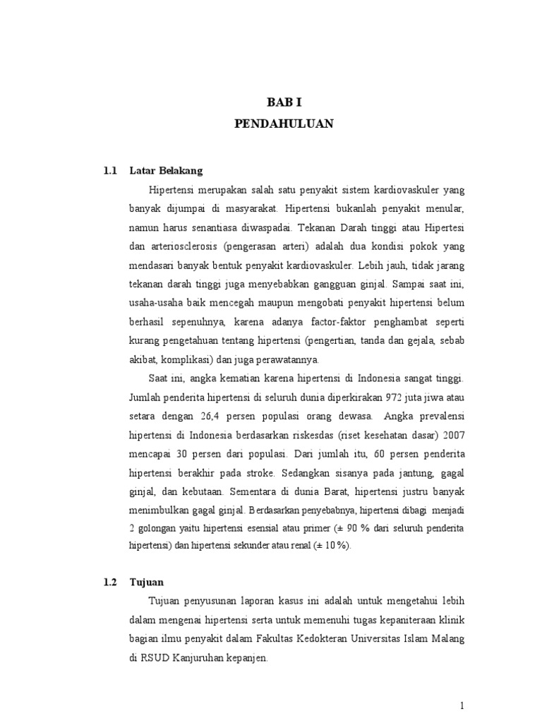 Penanganan Kasus Hipertensi pada Pasien | PDF | Pengembangan Diri | Sains & Matematika