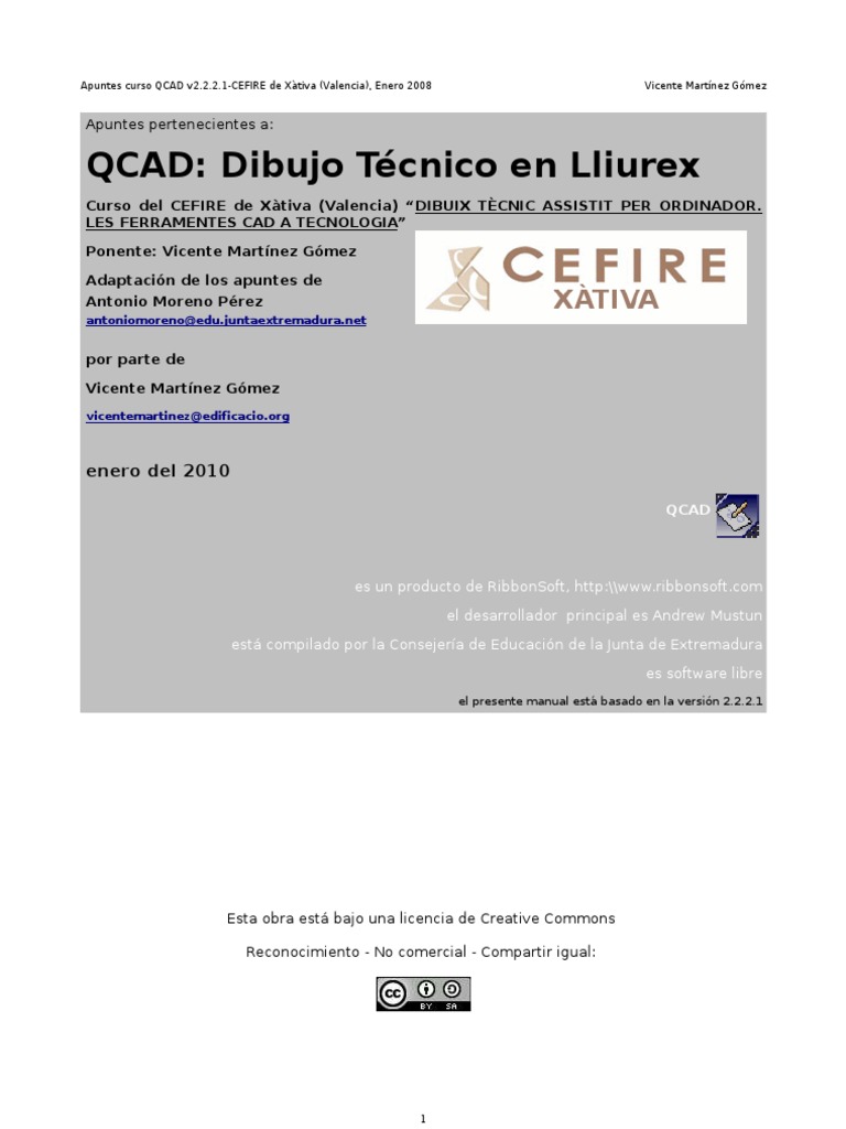 Manual Qcad | PDF