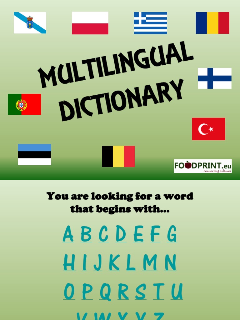 Multilingual Dictionary II PDF | PDF