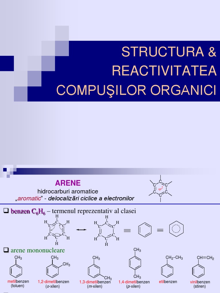 Arene Chimie Organica | PDF
