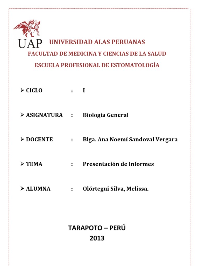 Caratula Uap | PDF