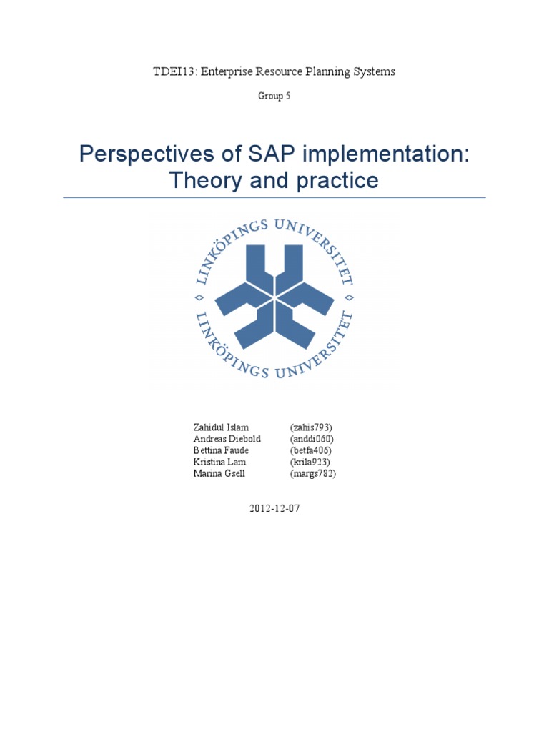 SAP Implementation Success at Atos Medical | PDF | Enterprise Resource ...