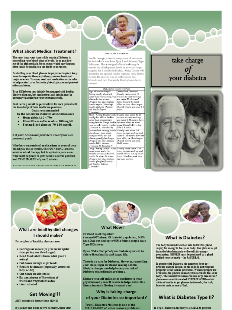 Take Charge of Your Diabetes: What About Medical Treatment? | PDF ...