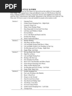 Sun Style Tai Chi Form Guide | PDF | Lifestyle