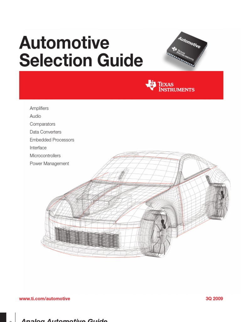 Automotive Guide | PDF | Operational Amplifier | Amplifier