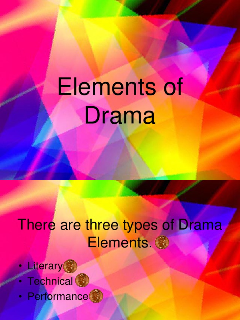 Key Elements of Drama Explained | PDF