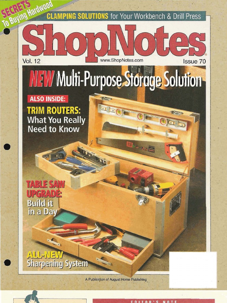 ShopNotes Issue 70 | PDF
