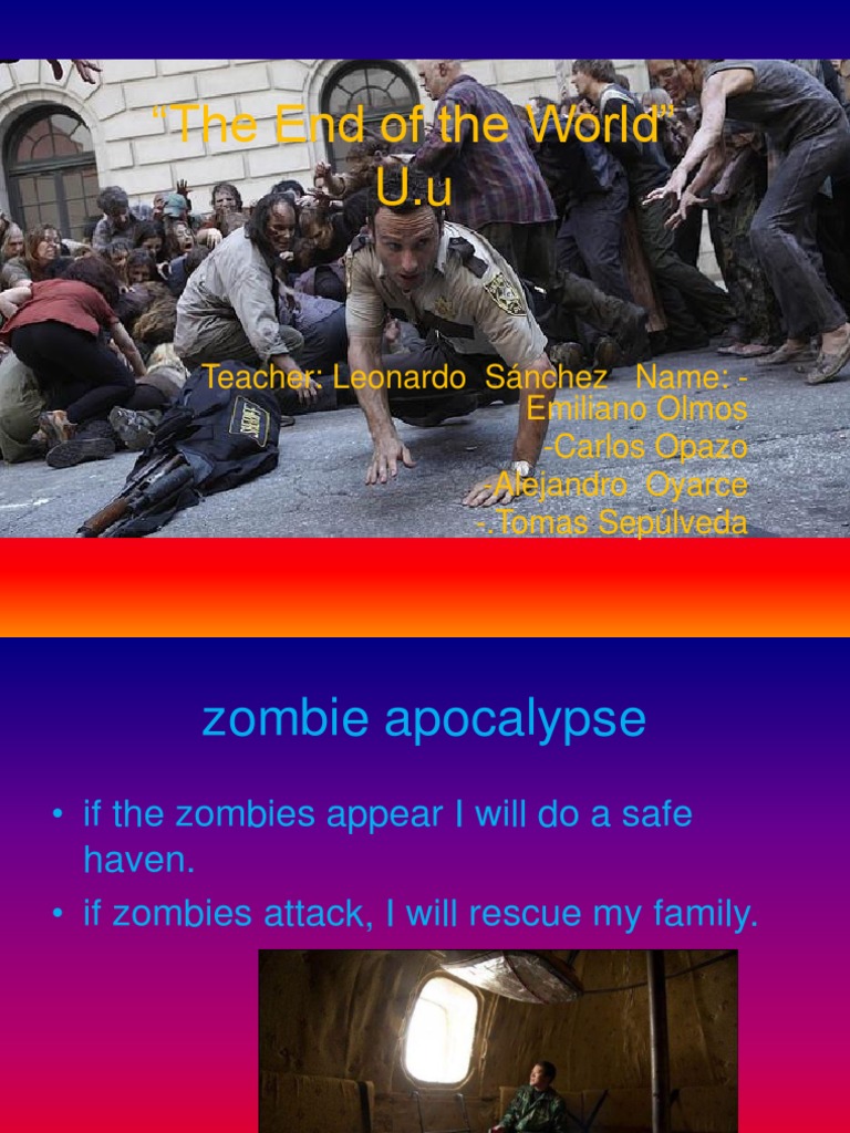 Zombie Apocalypse Survival Plan | PDF | Mystery, Thriller & Crime Fiction