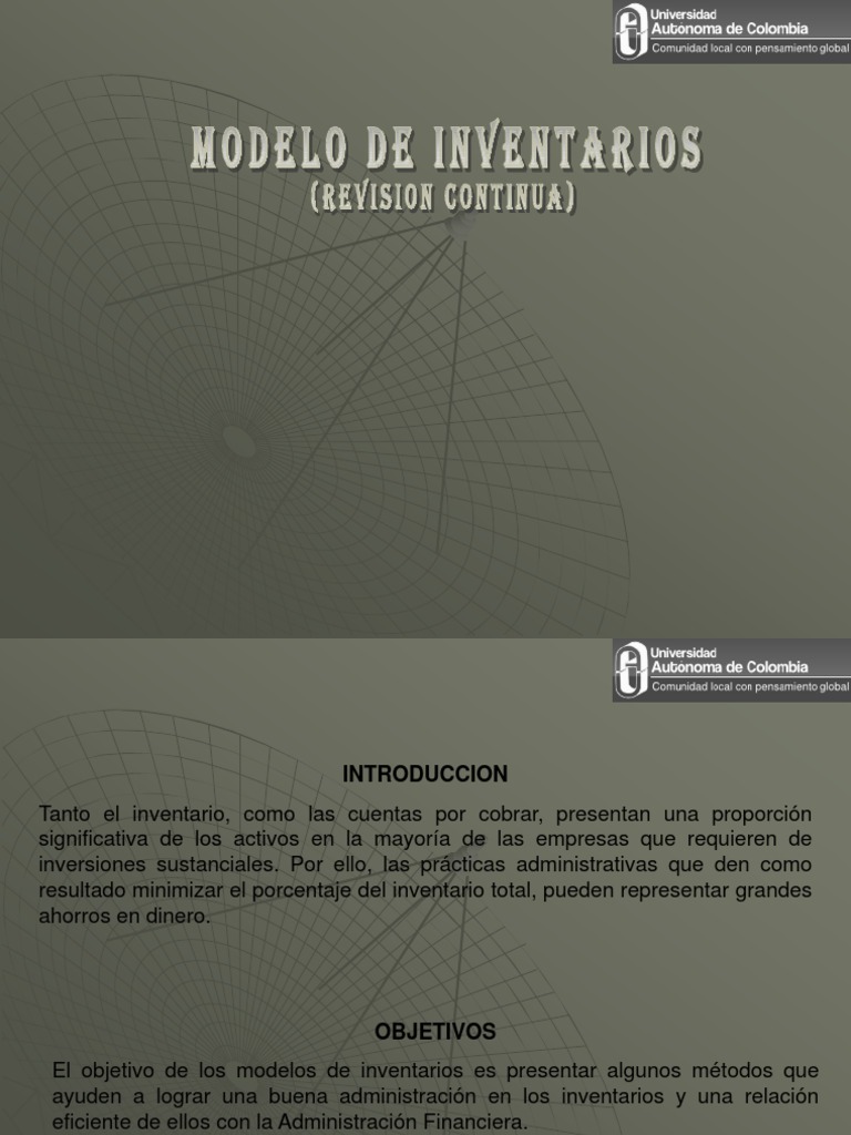 Modelos de Inventarios | PDF