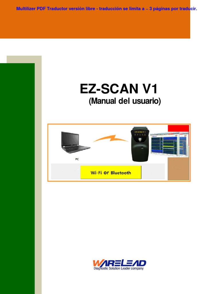 EZ-SCAN V1 Users Manual - English - 20120327.en - Es | PDF | Point and ...