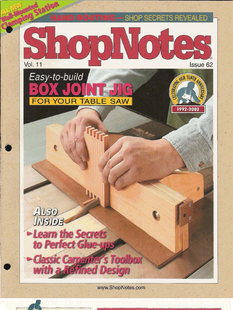 ShopNotes Issue 62 | PDF | Tools | Woodworking