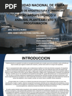 Programa Arq. Centro Cultural | PDF