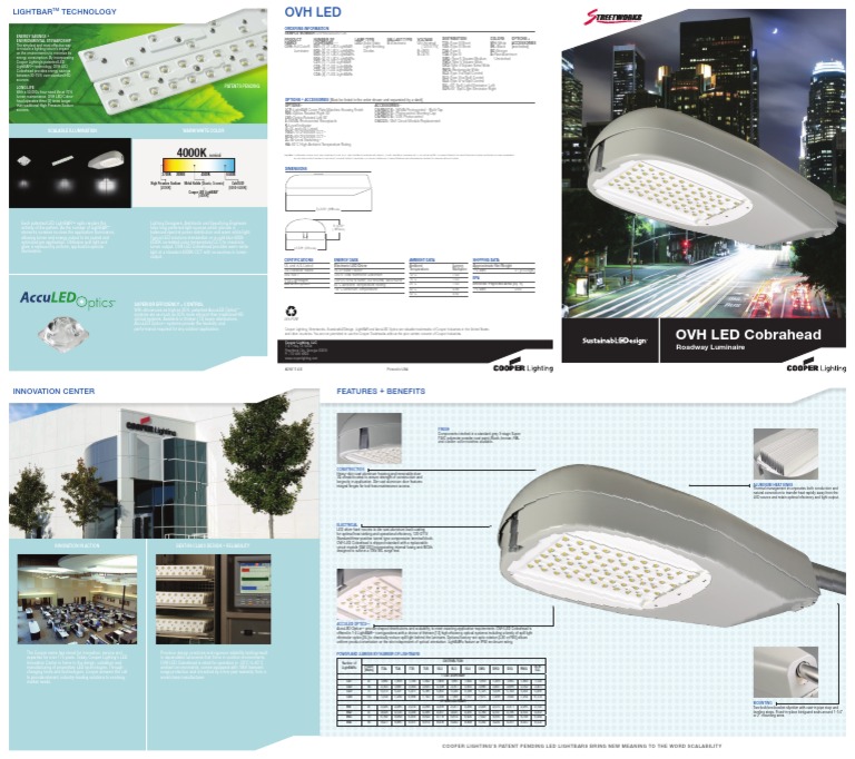 Streetworks OVH LED | PDF | Light Emitting Diode | Lighting