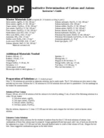 Qualitative Analysis of Ions Lab Report | PDF | Precipitation ...