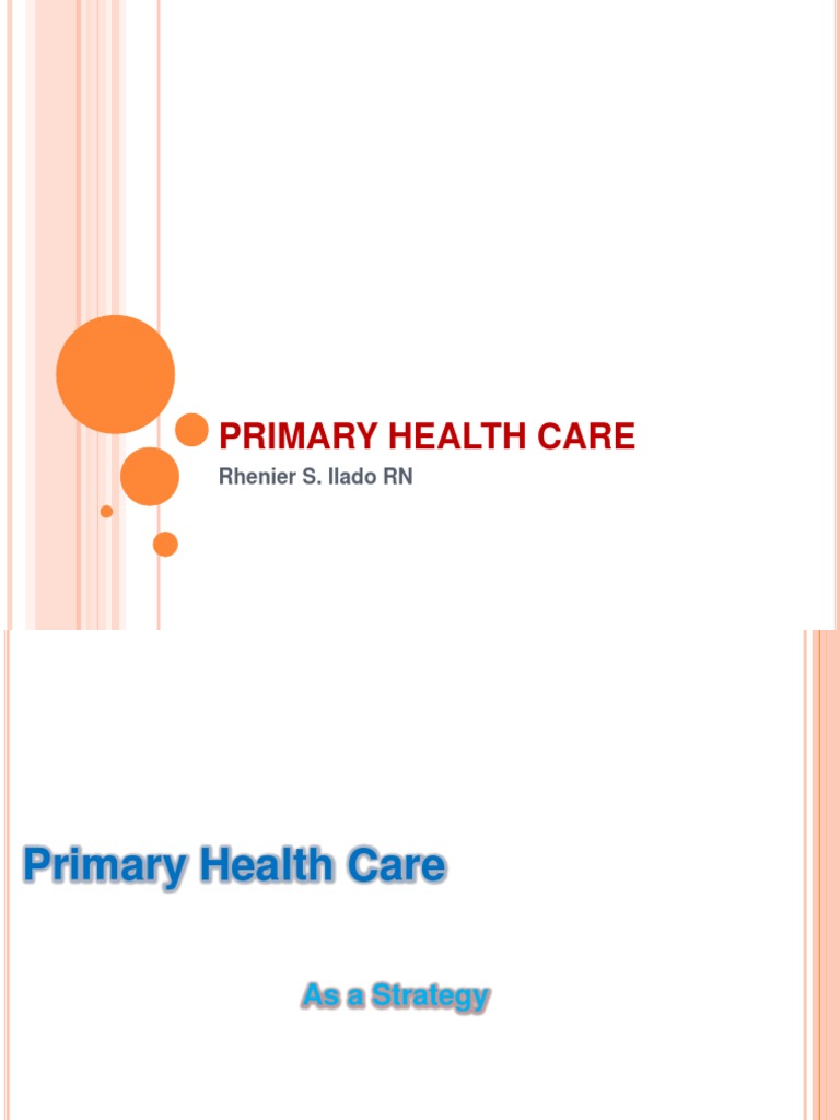 Primary Health Care (Review Notes) | PDF | Health Care | Health ...