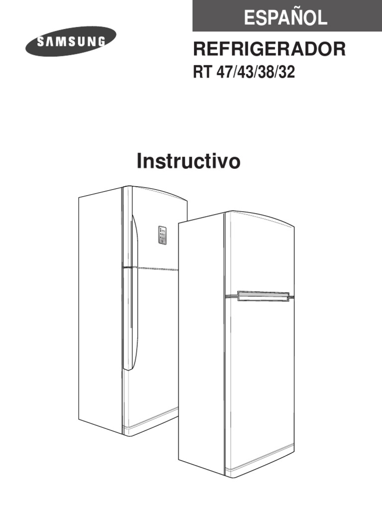 Manual Nevera | Descargar gratis PDF | Refrigerador | Enchufes y tomas de corriente alterna