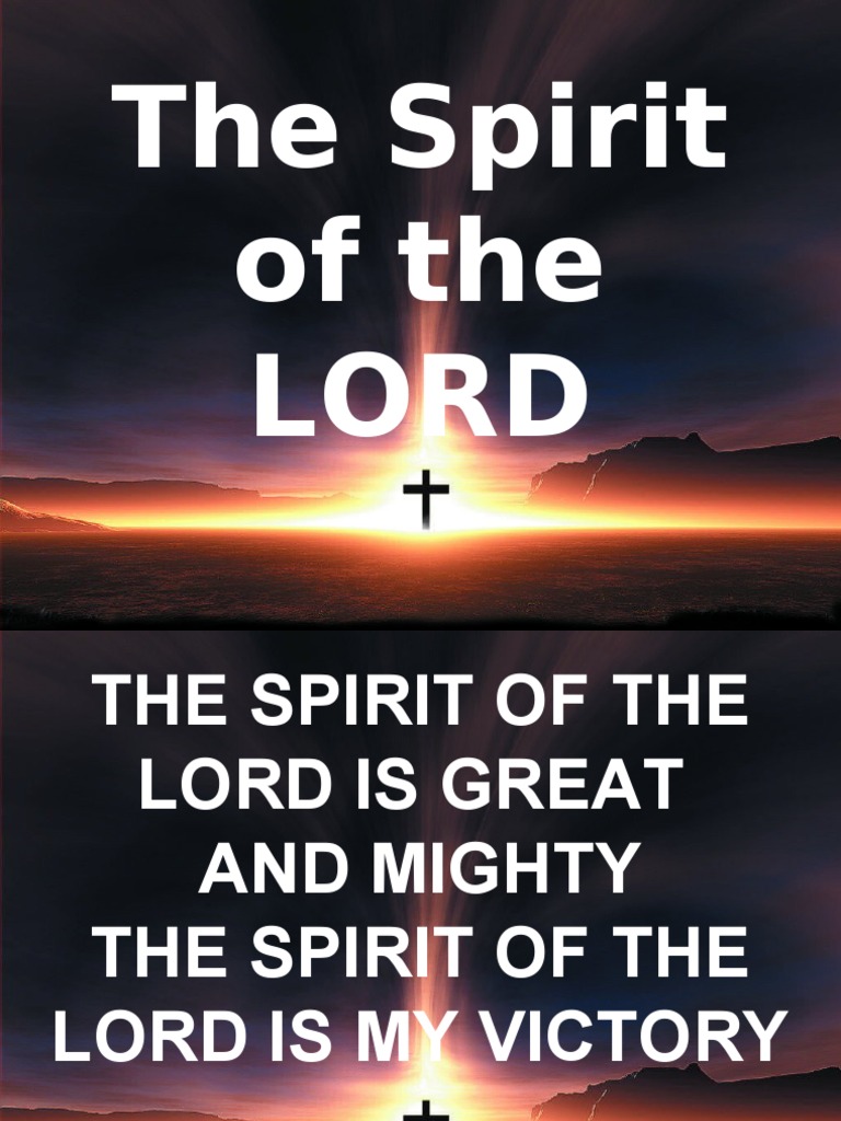 The Spirit of The Lord | PDF