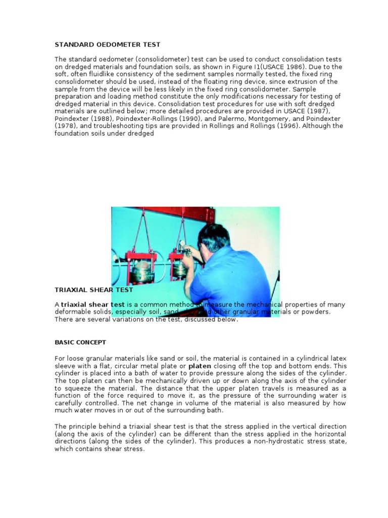 Standard Oedometer Test | Geotechnical Engineering | Civil Engineering