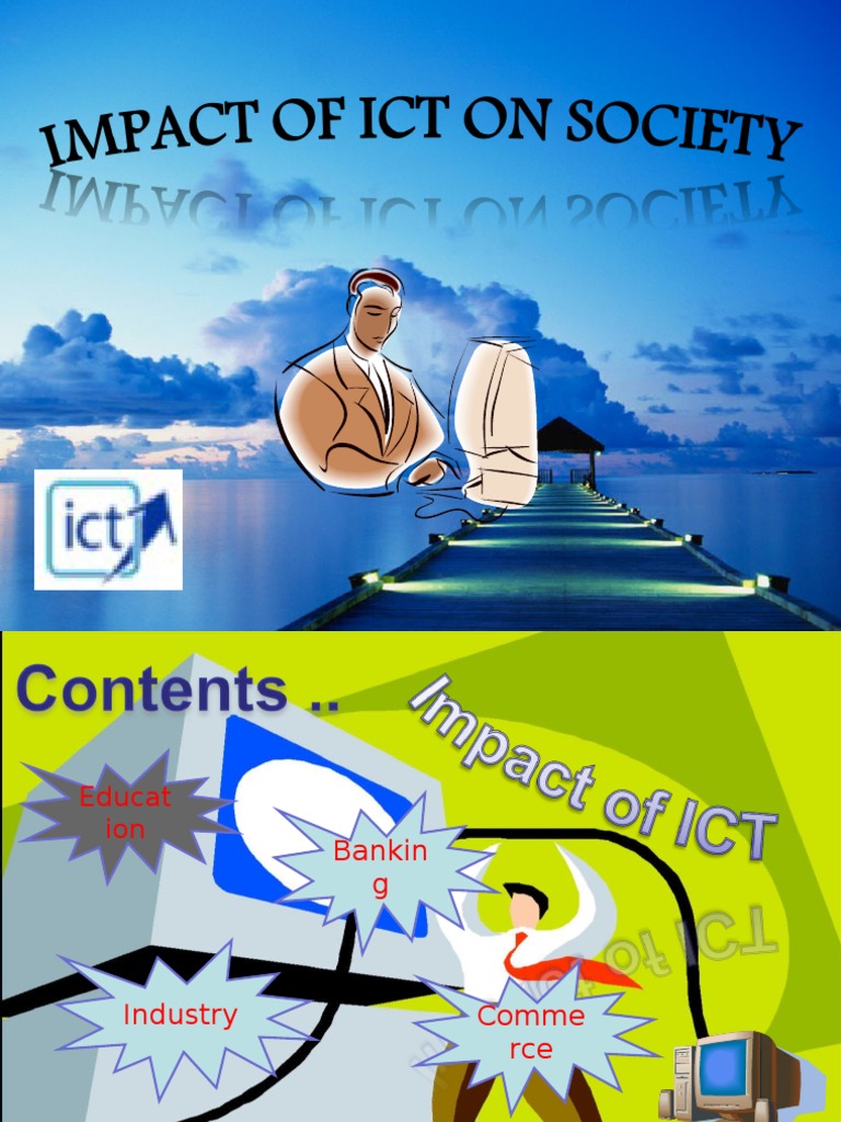 Impact of ICT on Society and Economy | PDF