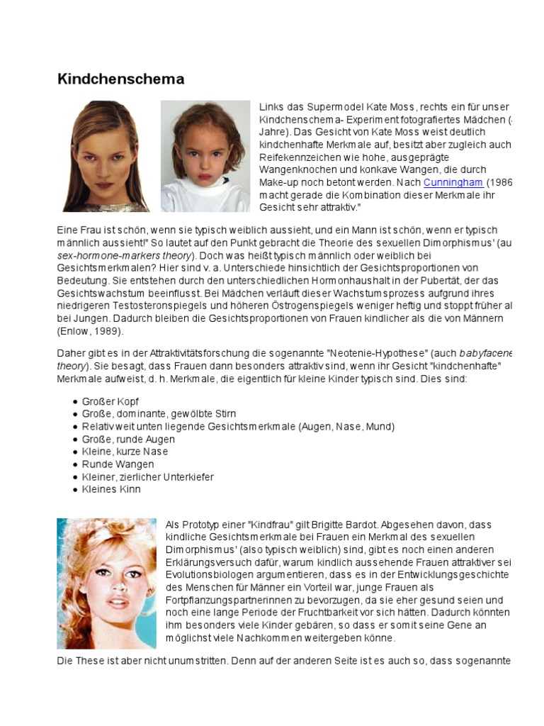 Beautycheck - Kindchenschema | PDF