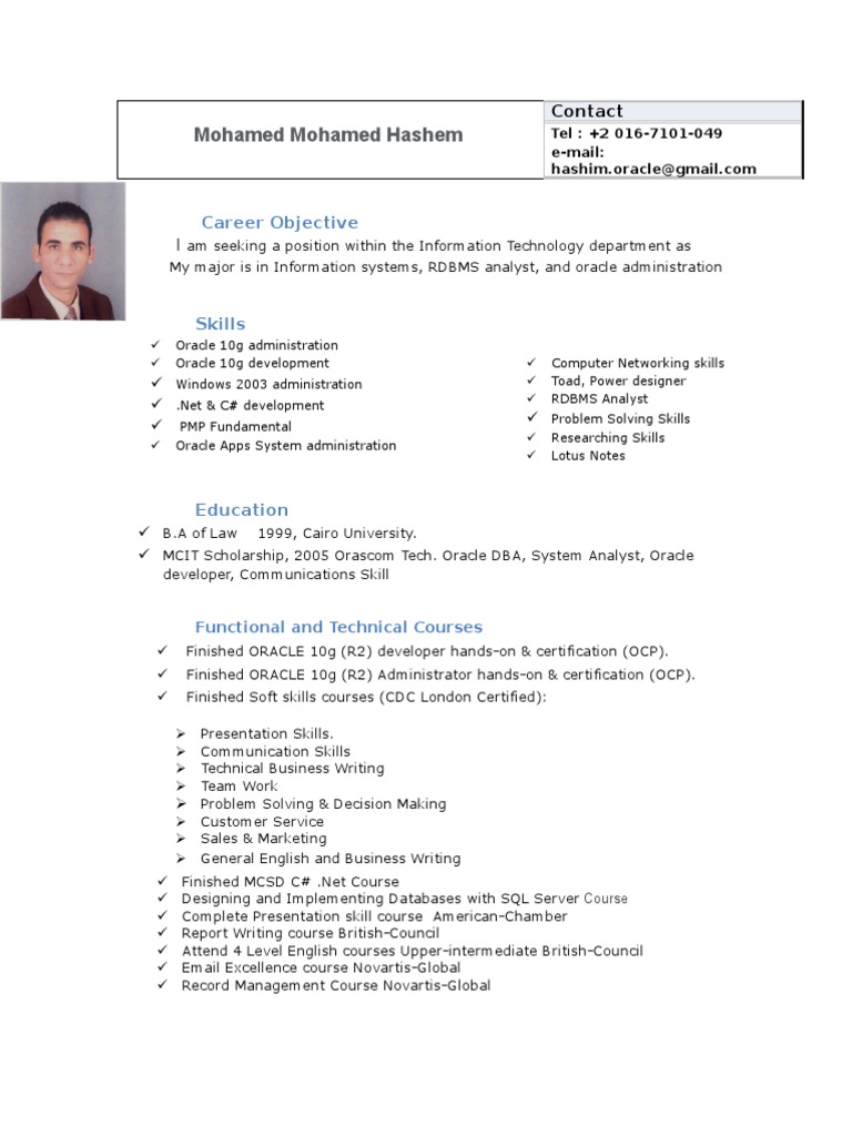 Mohamed Hashem | PDF | Oracle Database | Ibm Notes Mohamed Hashem | PDF | Oracle Database | Ibm Notes