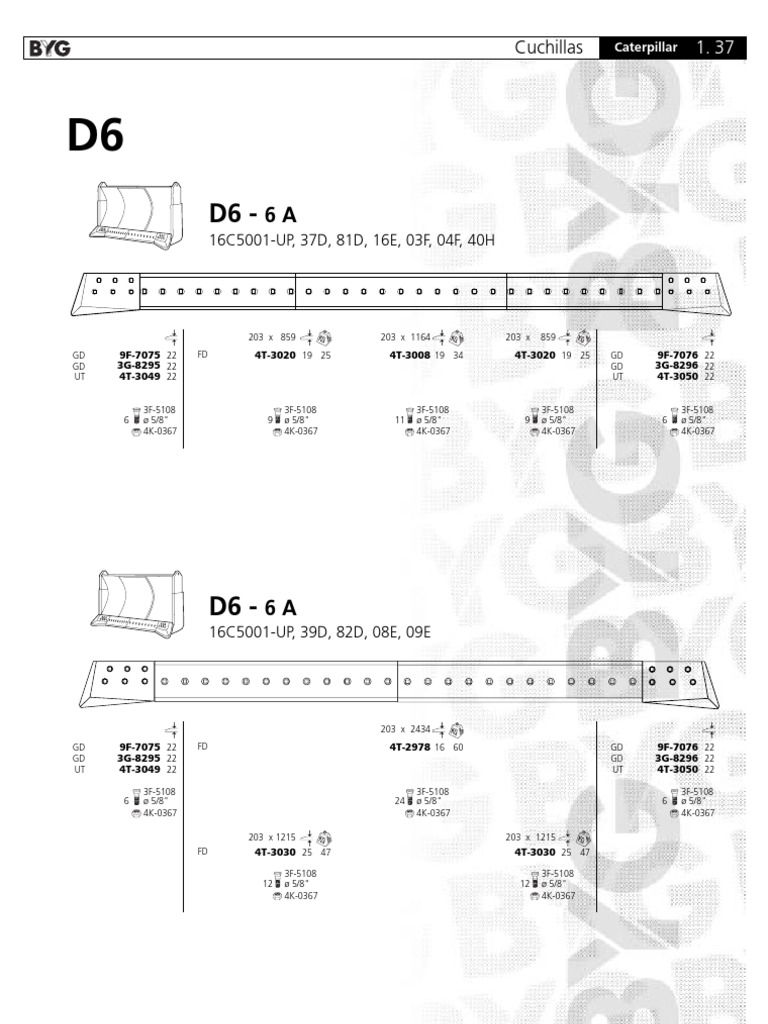 11 Cat Tec d6 d5 | PDF