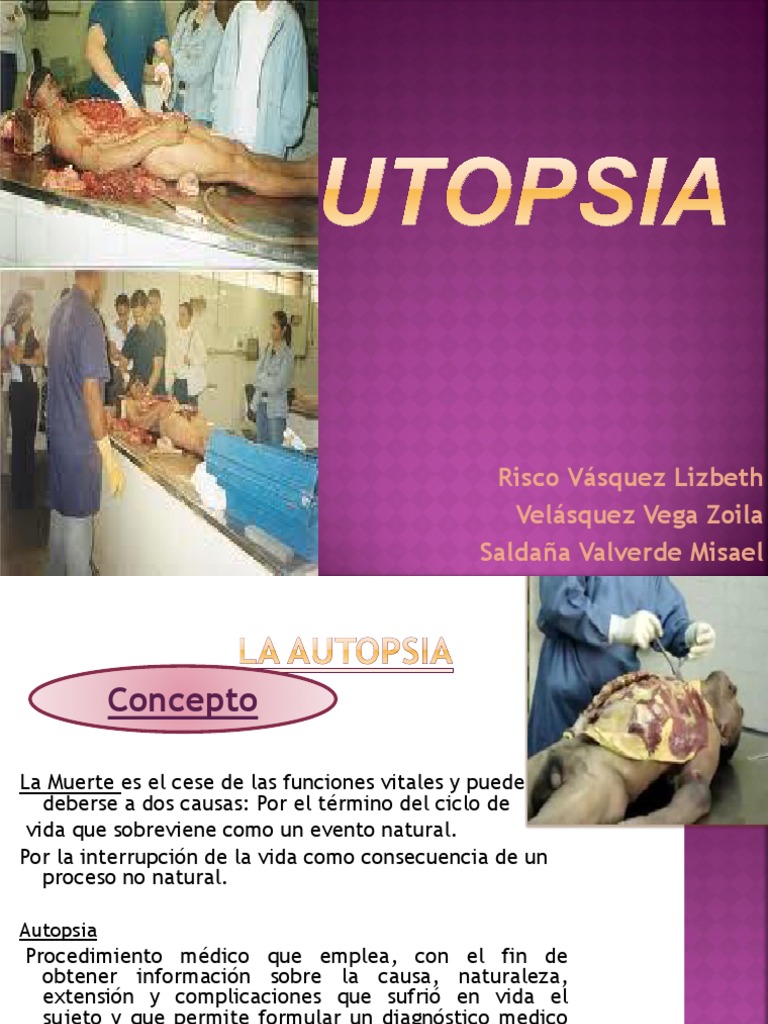 Tipos de Autopsia y su Importancia | PDF | Autopsia | Muerte