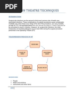 Zones of Ot | PDF | Operating Theater | Surgery