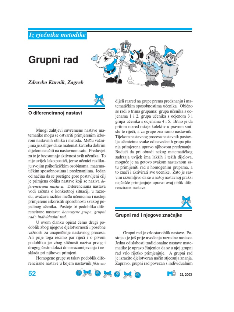 Grupni Rad | PDF