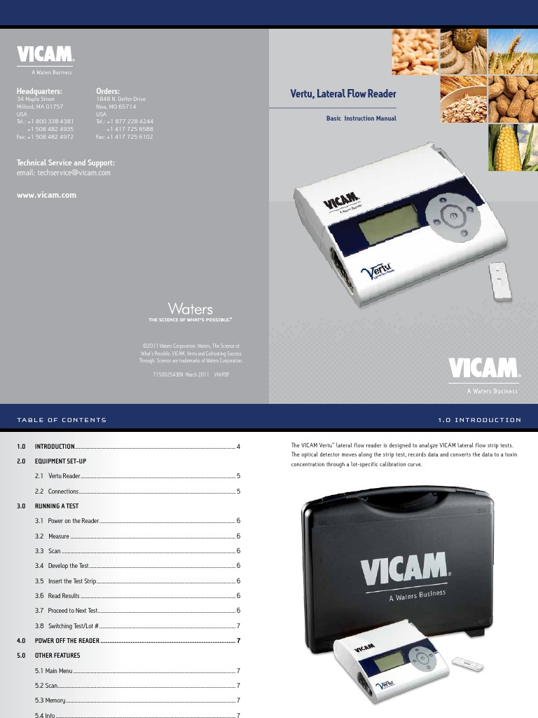 Vertu Reader Instruction Manual | PDF | Barcode | Image Scanner