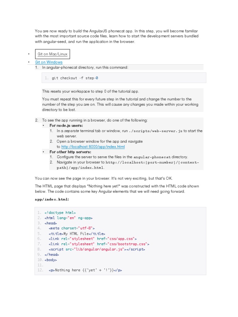 Angularjs Tutorial Pdf Angular Js Scope Computer Science