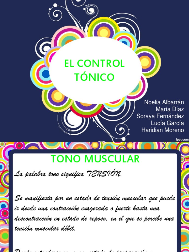 EL CONTROL TÓNICO | Músculo | Las emociones