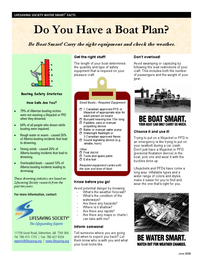 Boat Safety Planning | PDF