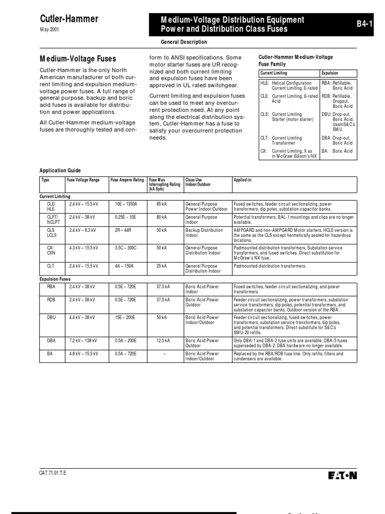 Fuse Curves | PDF | Fuse (Electrical) | Transformer