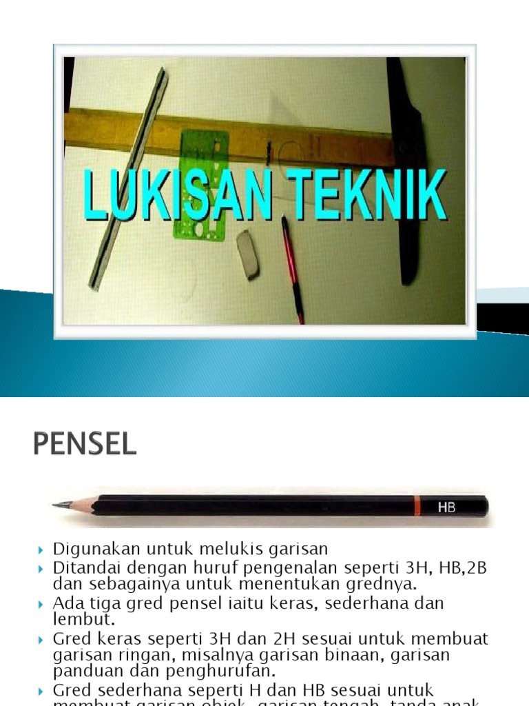 jenis garisan dalam lukisan teknik - Neil Randall