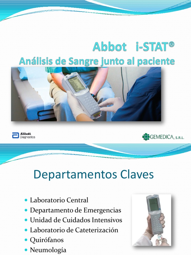 Abbott Point of Care | PDF | Medicina de Cuidados Intensivos | Hospital