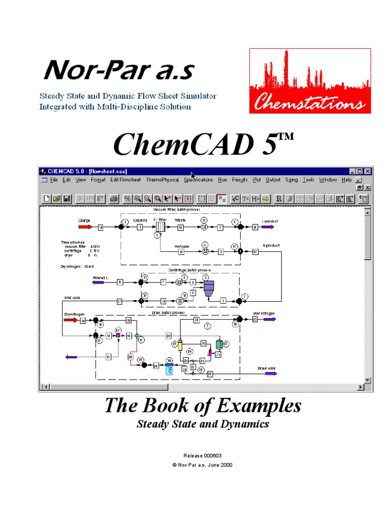 Chemcad 5: The Book of Examples | PDF | Distillation | Heat Exchanger