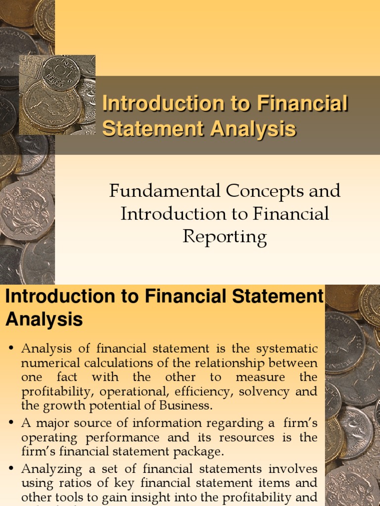 A Framework For Financial Statement Analysis Financial Audit 