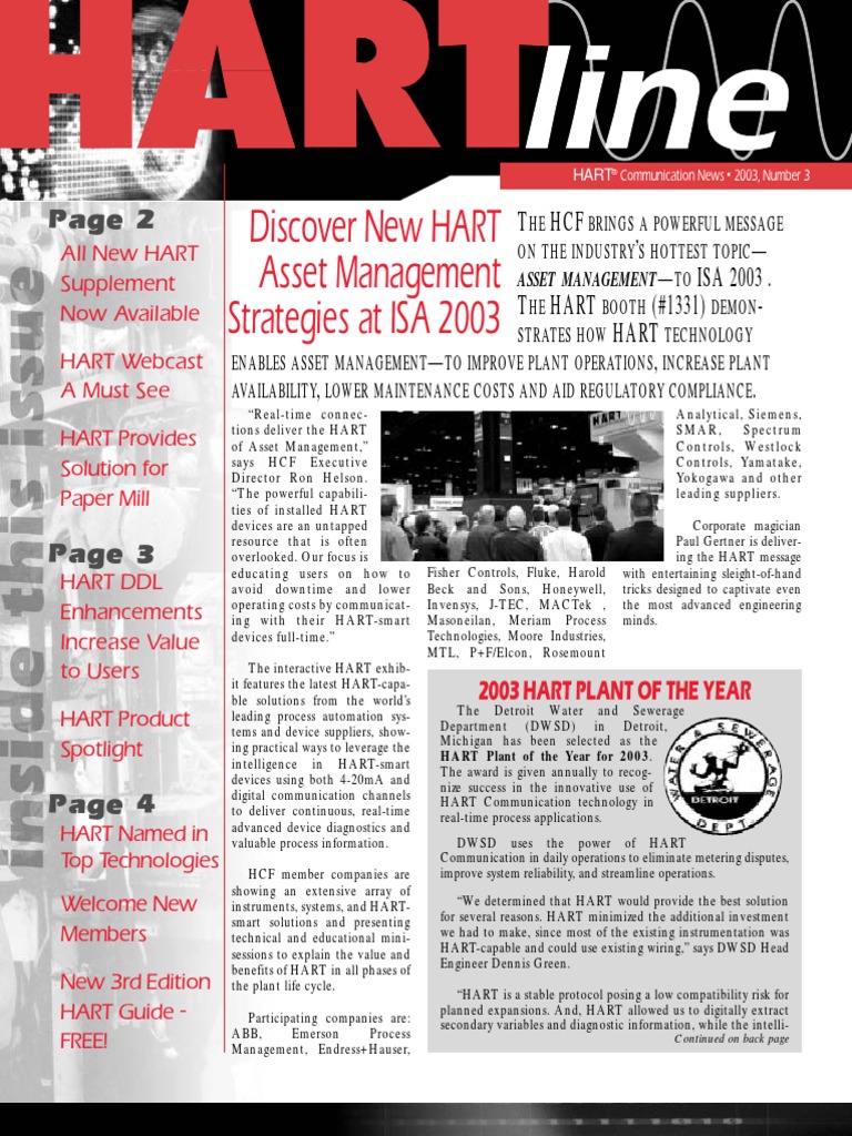 HART Line No. 3 | PDF | Scada | Communications Protocols