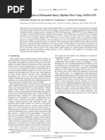 Slurry Piping System Design Guidelines | PDF | Liquids | Fluid Dynamics