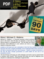 Michael Watkins - The First 90 Days | PDF | Goal | Cognition