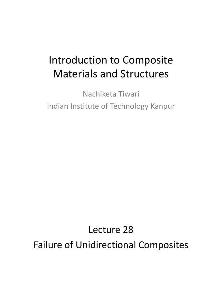 composite failure modes | Composite Material | Strength Of Materials