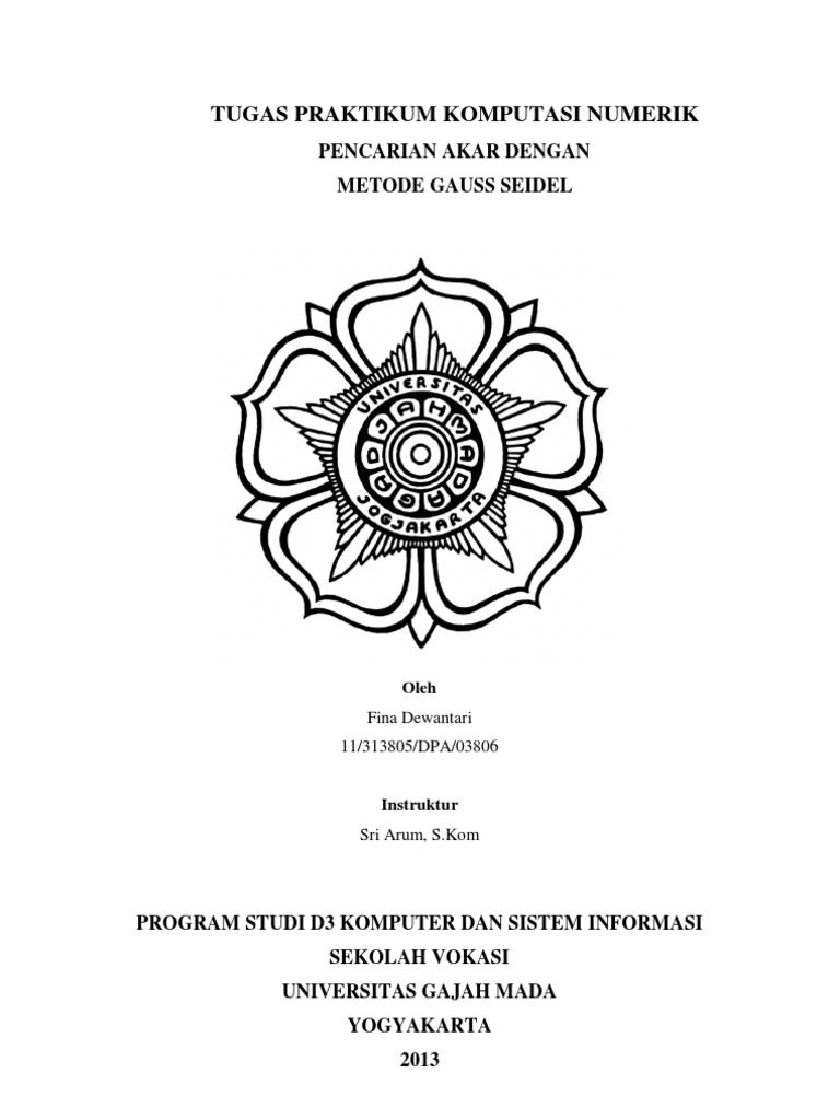 Mencari Akar Persamaan Dengan Metode Bisection | PDF