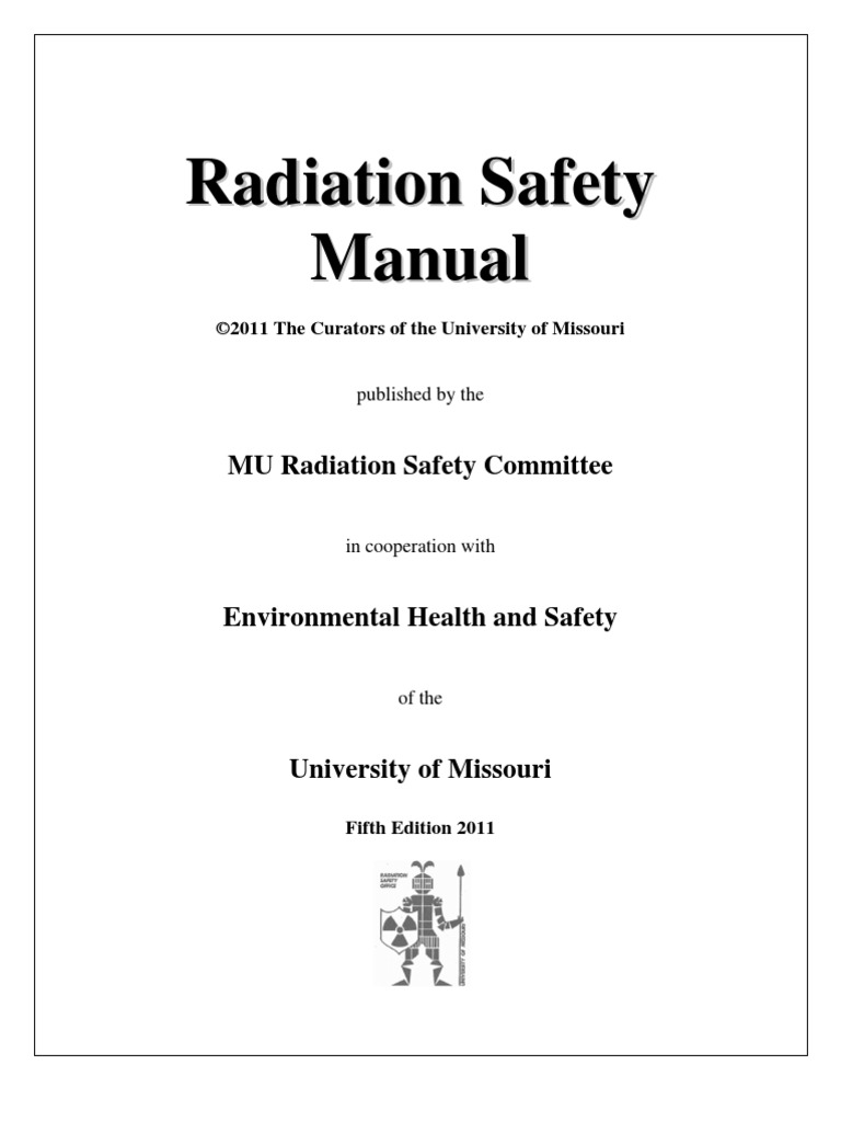 Radiation Safety | PDF | Radioactive Contamination | Radiation Protection