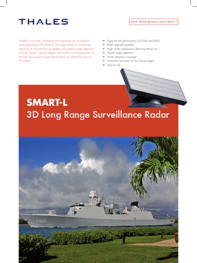 Datasheet Smart L HR | PDF | Radar | Surveillance