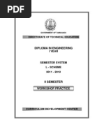 Workshop Technology Notes | PDF | Electric Power Distribution | Direct ...